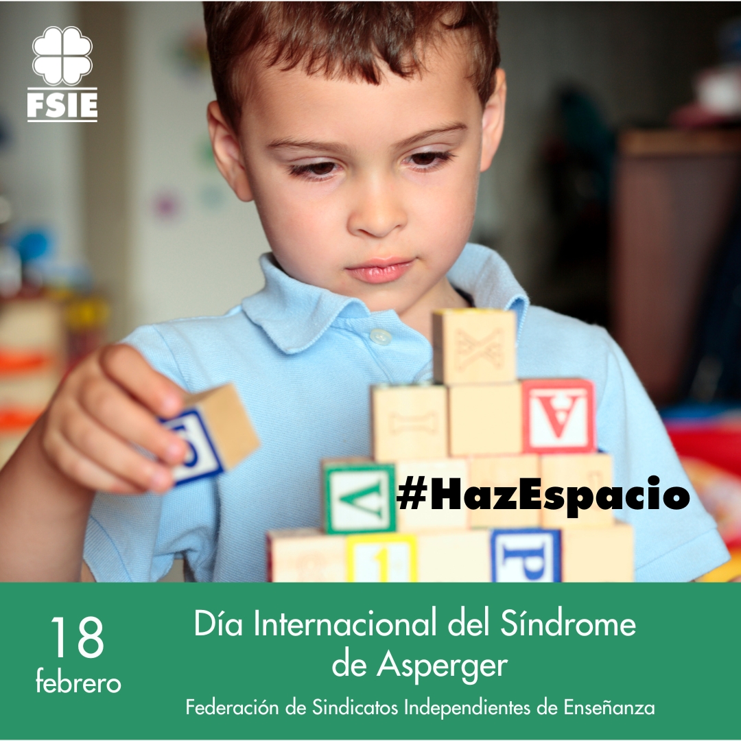 18feb Fsie Con El DÍa Internacional Del SÍndrome De Asperger Fsie